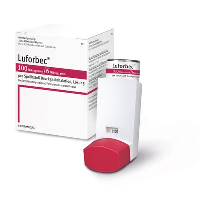 Luforbec 100 µg/6 µg 120 Hub Dosieraeros 2 St mit E-Rezept kaufen ...