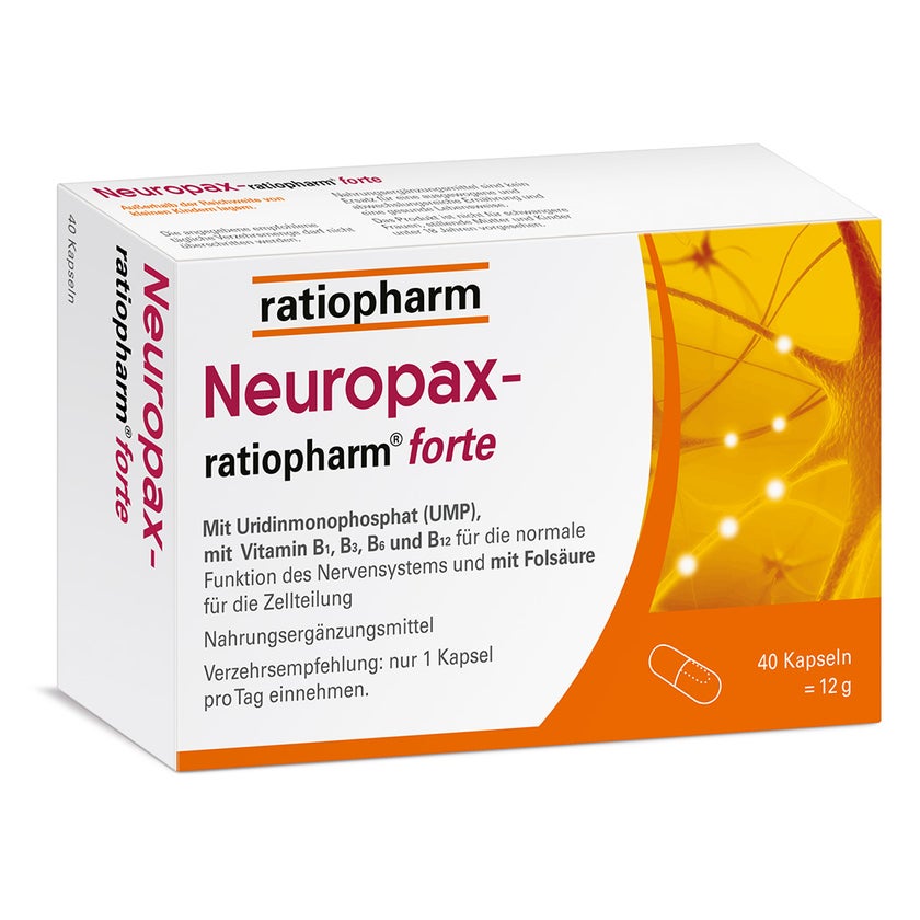 Neuropax-ratiopharm Forte Kapseln 40 St online kaufen | DocMorris