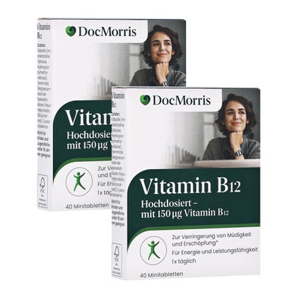 DocMorris Vitamin B12 Tabletten Duo 2X40 St online kaufen | DocMorris