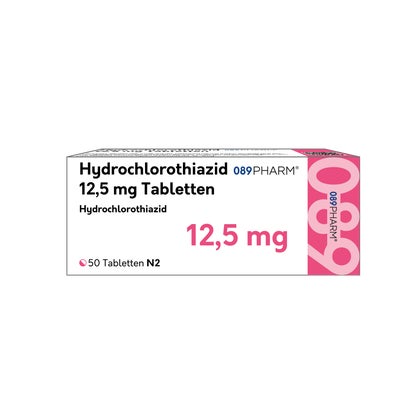 Hct-089pharm 12,5 mg Tabletten 50 St mit E-Rezept kaufen | DocMorris
