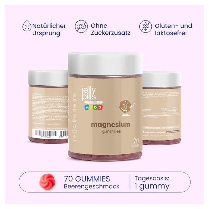 Jelly Pills Magnesium Gummis Kinder 70 St online kaufen | DocMorris