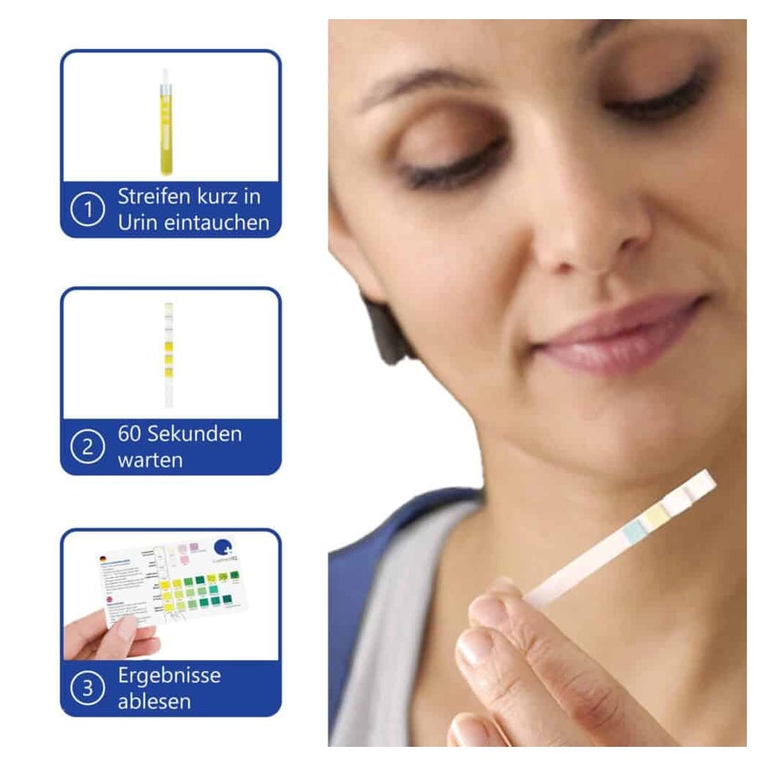 10x Gesundheitstest - 5 Parameter Urin Teststreifen 10 St online kaufen ...