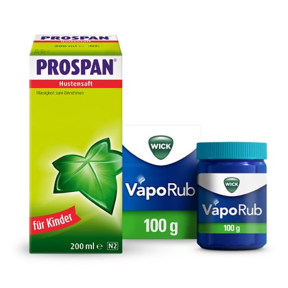 WICK VapoRub + Prospan Hustensaft 1 Set online kaufen | DocMorris