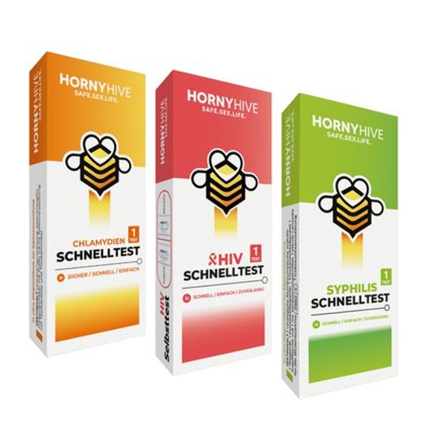 STI Schnelltest Set (HIV, Chlamydien für Frauen, Syphilis) 3 St online ...
