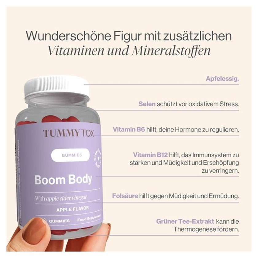 Tummy Tox Boom Body Gummies 60 St online kaufen | DocMorris