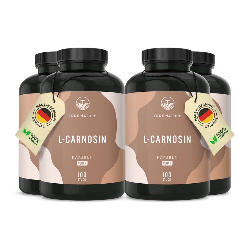 L-Carnosin Kapseln, Veganes Antioxidans, Vegan & Made in DE 400 St ...