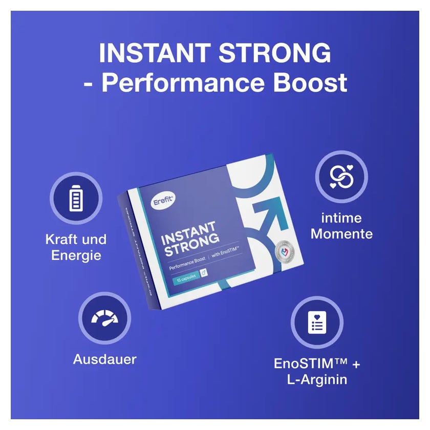 Erefit Instant Strong – Performance Boost, Komplex für Männer 15 St ...
