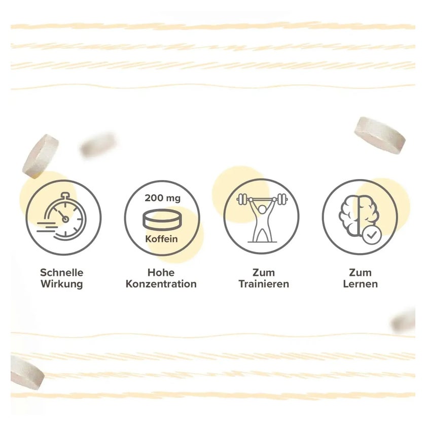 KOFFEIN 200 mg - 120 tabs 120 St online kaufen | DocMorris