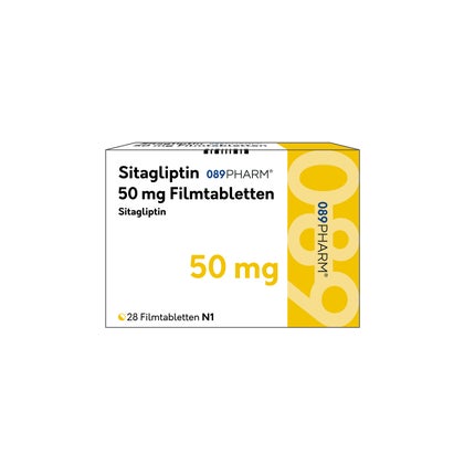 Sitagliptin 089pharm 50 Mg Filmtabletten 28 St mit E-Rezept kaufen ...