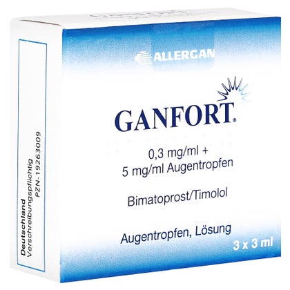 Ganfort 0,3 Mg/ml + 5 Mg/ml Augentropfen 3X3 ml mit E-Rezept kaufen ...