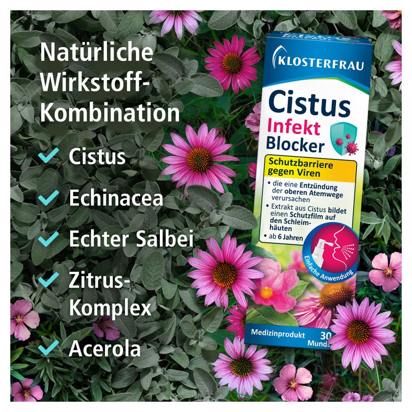 Klosterfrau Cistus Infekt Blocker Mundspray 30 ml online kaufen | DocMorris