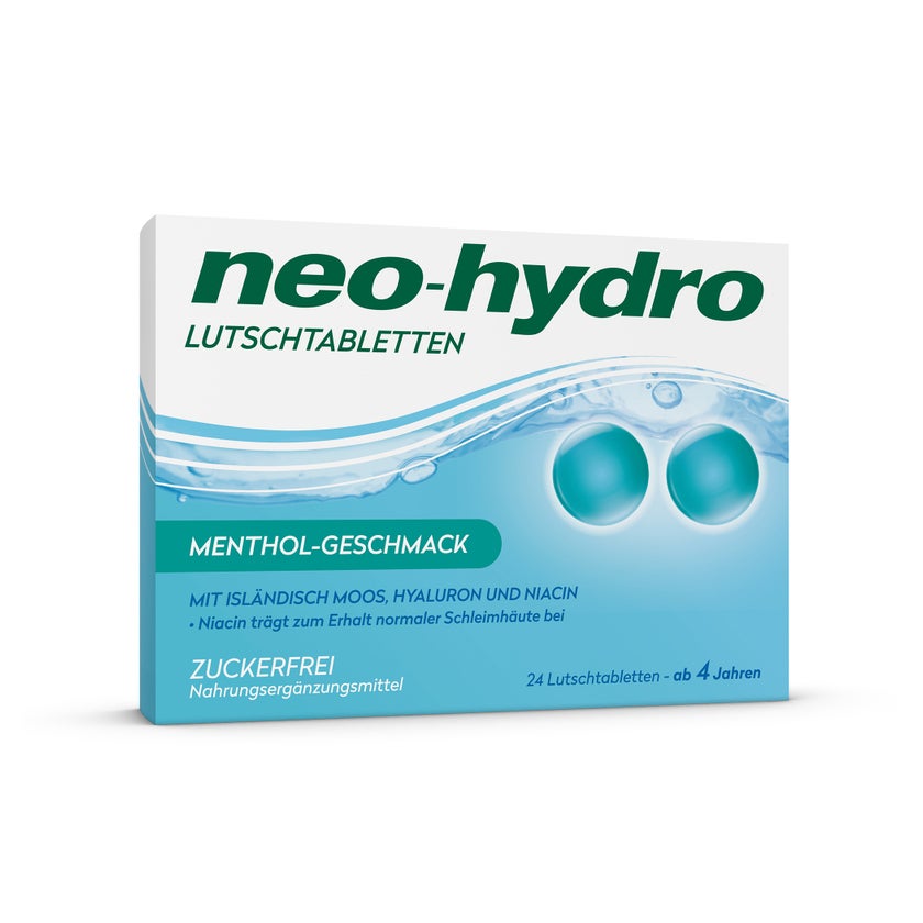 Neo-hydro Lutschtabletten Menthol Zuckerfrei 24 St online kaufen ...