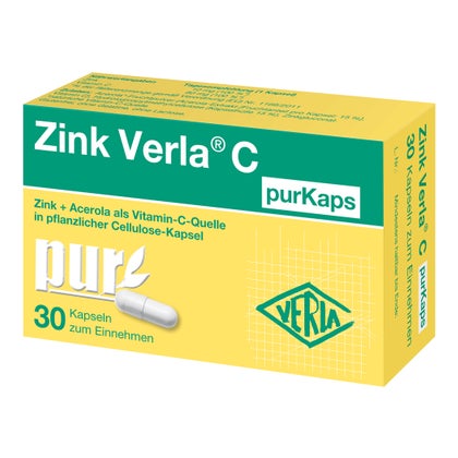 Zink Verla C purKaps 30 St online kaufen | DocMorris