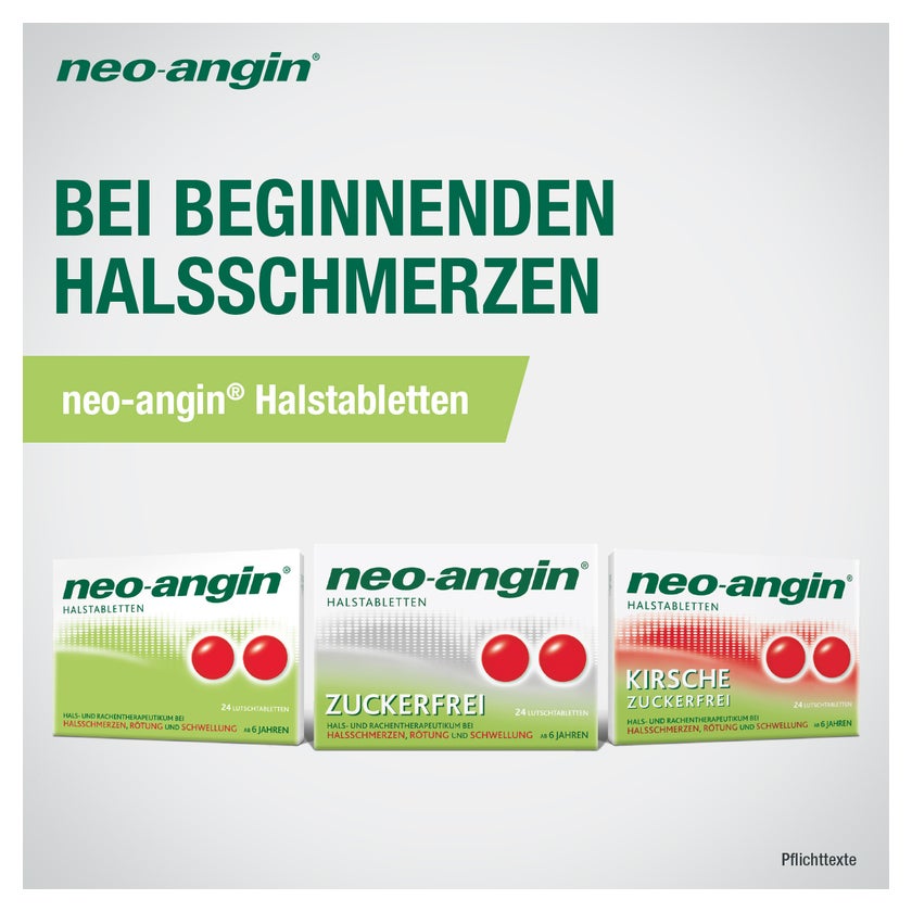 Doppelpack neo-angin Halstabletten Kirsc 2X24 St online kaufen | DocMorris