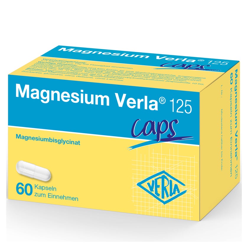 Magnesium Verla 125 Caps 60 St online kaufen | DocMorris