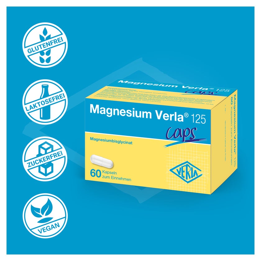Magnesium Verla 125 Caps 60 St online kaufen | DocMorris
