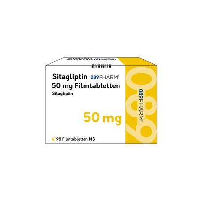 Sitagliptin 089pharm 50 Mg Filmtabletten 98 St mit E-Rezept kaufen ...
