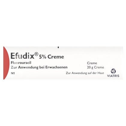 Efudix 5% Creme 20 g mit E-Rezept kaufen | DocMorris