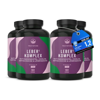 Leber Komplex Testsieger, Leber Kur mit Artischocke & Cholin 720 St ...