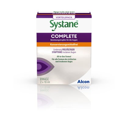 Systane COMPLETE Konservierungsmittelfrei 2X10 ml online kaufen | DocMorris