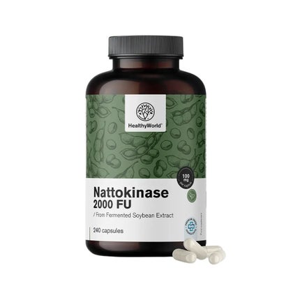 HealthyWorld Nattokinase 2000 FU für das Blut- und das Herz-Kreislauf-System 240 St online ...