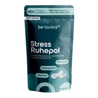 be tanics Stress Ruhepol Vit B5 + B1 + Ashwagandha 60 St online kaufen ...