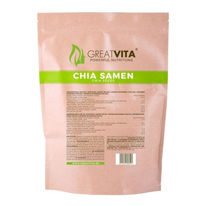GreatVita Chia Samen 1000 g online kaufen | DocMorris