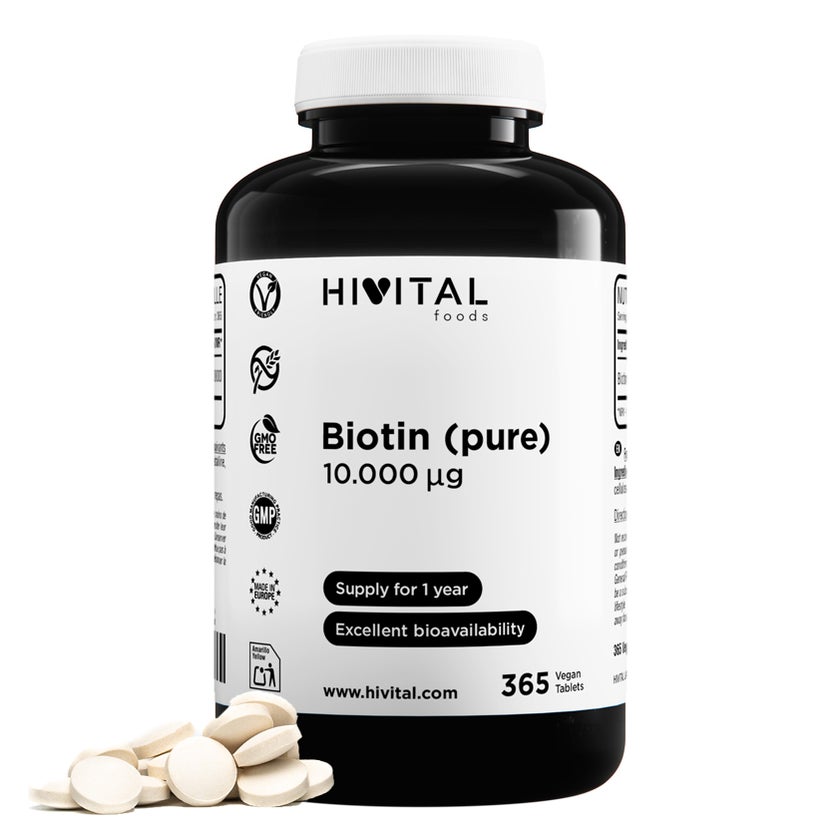 Biotin 10.000 mcg (Vitamin B7) | 365 Tabletten 365 St online kaufen ...