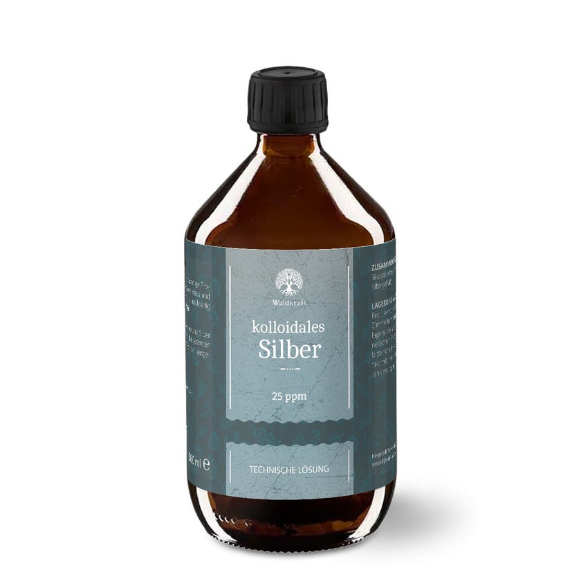 Kolloidales Silber - 25 ppm - Technische Lösung - 500ml 0.5 l online ...