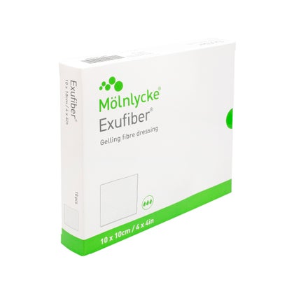 Exufiber 10x10 cm Gel-Faserverband 10 St online kaufen | DocMorris